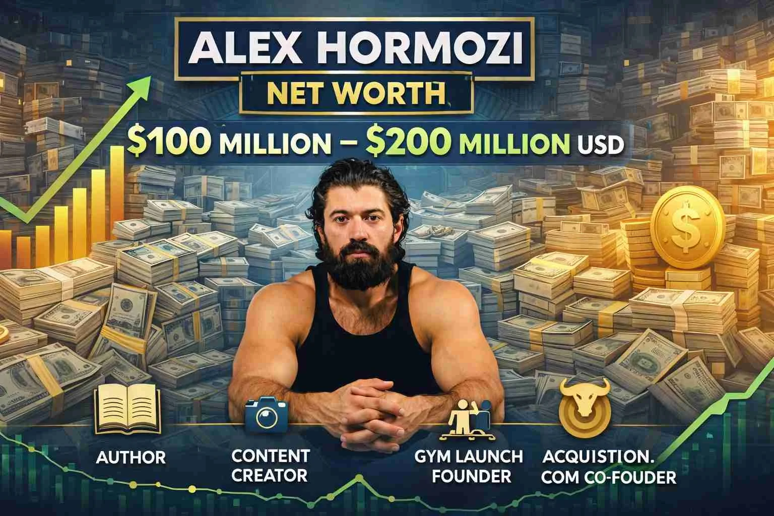 Alex Hormozi Net Worth in 2026: Companies, Investments, and Assets