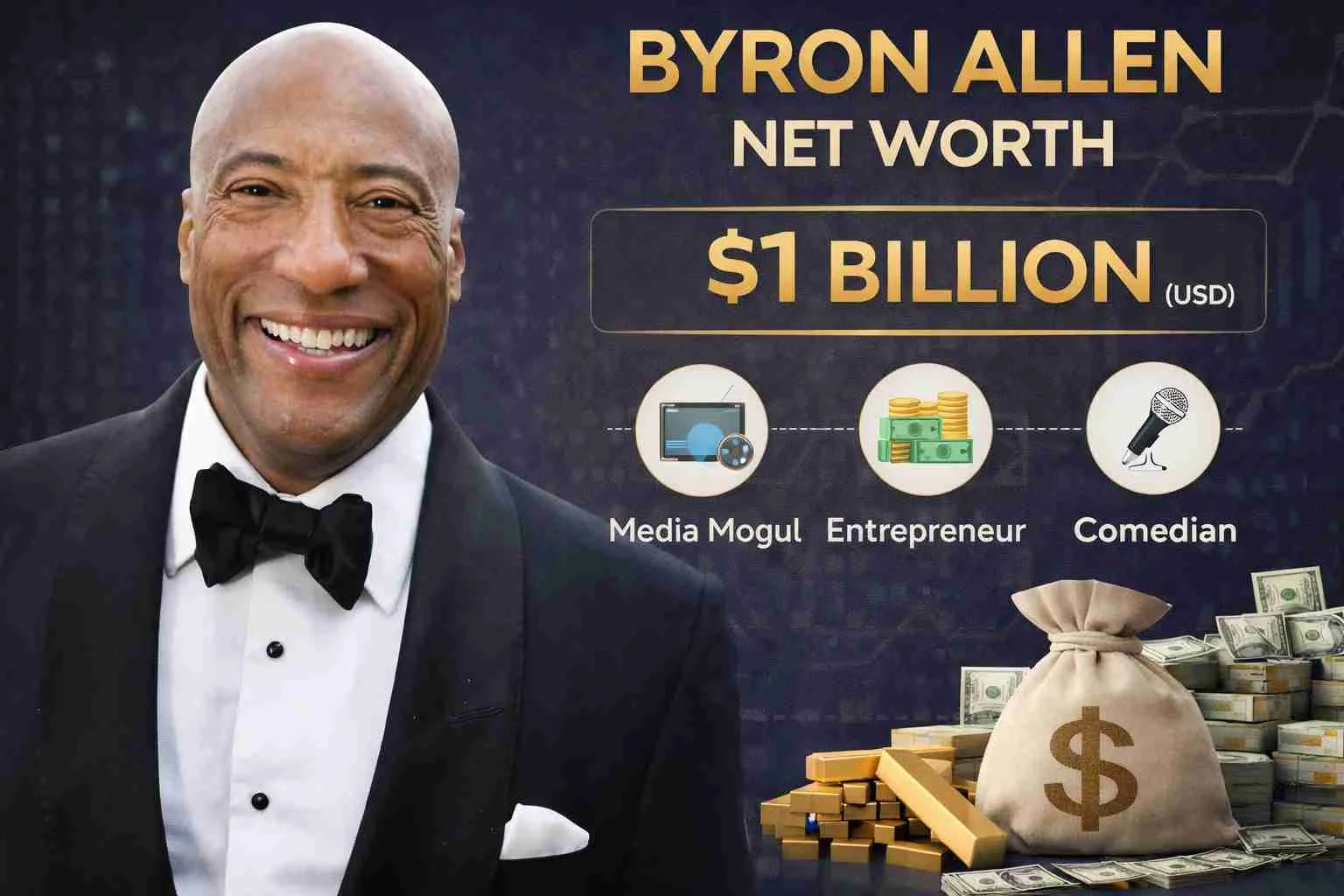 Byron Allen 2026 Net Worth Breakdown: Income, Assets & Investments