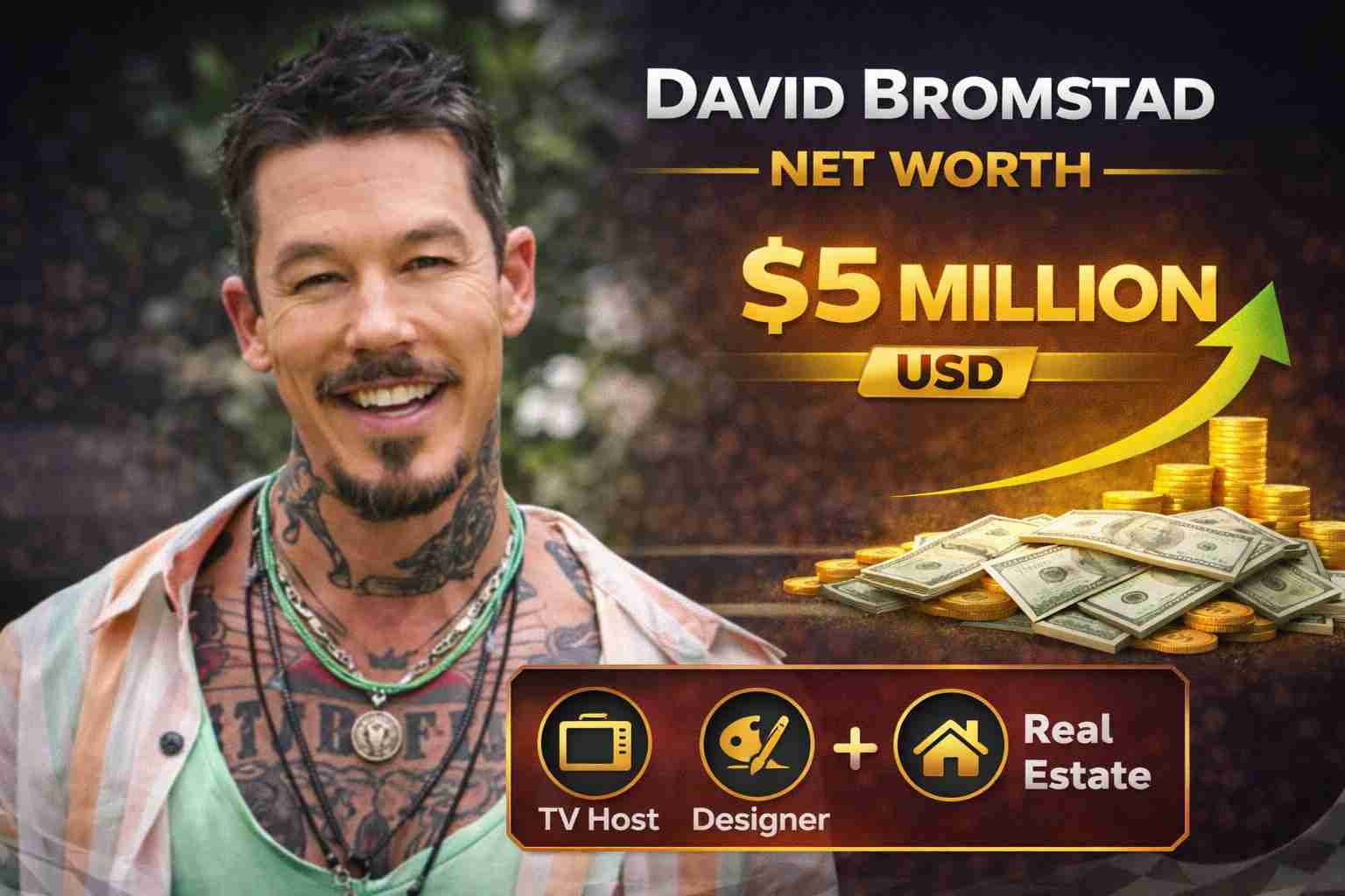 Inside David Bromstad’s Financial Success & Estimated Net Worth In 2026