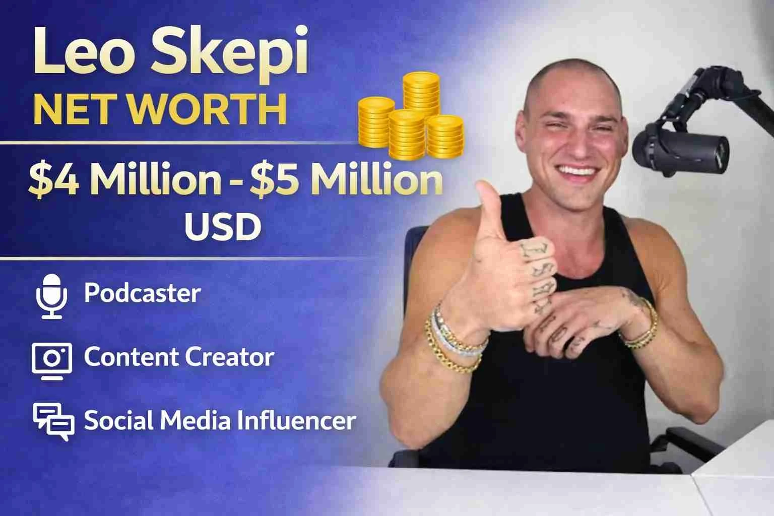 Leo Skepi Wealth Growth: From Content Creator to Millionaire In 2026