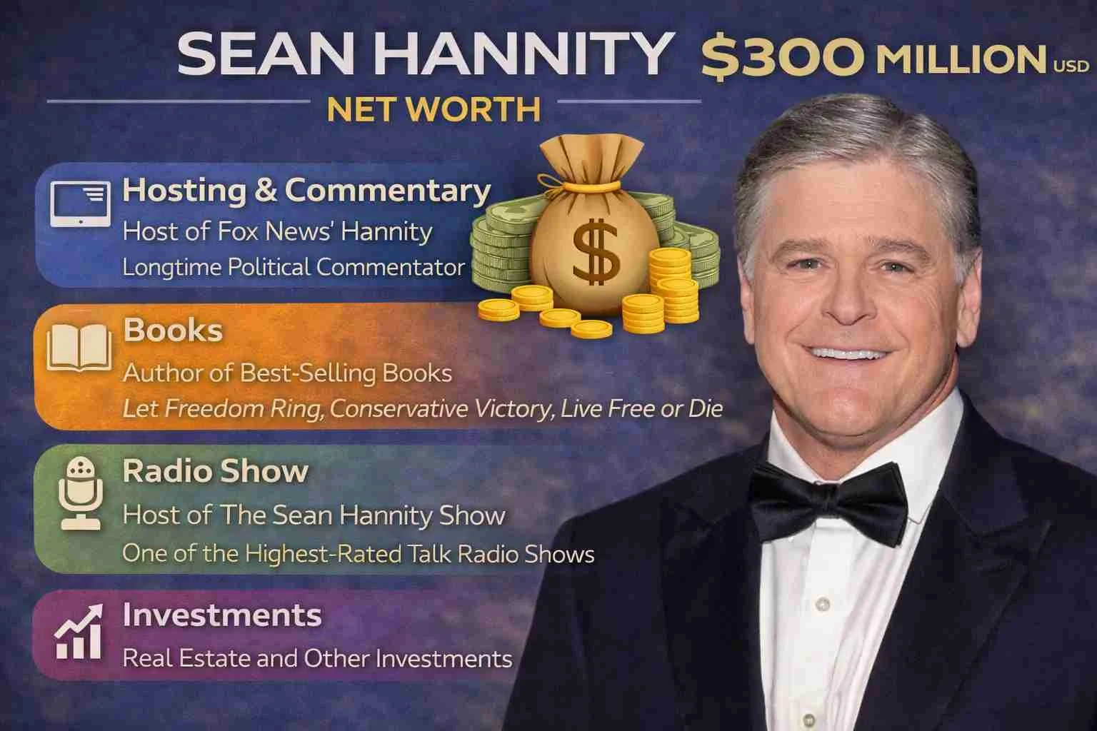 Sean Hannity Net Worth: Salary, Contracts and Real Estate Holdings In 2026