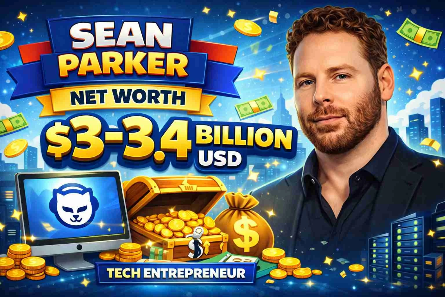 Sean Parker Net Worth Breakdown: Facebook, Spotify & Investments In 2026